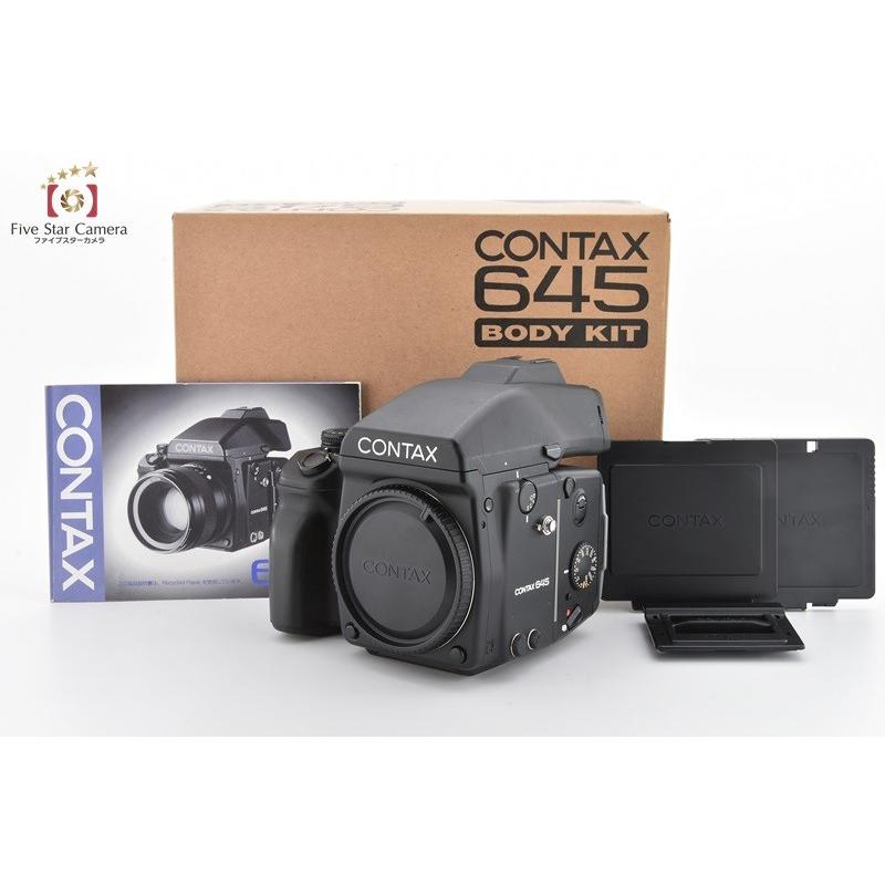 【中古】CONTAX コンタックス 645 中判フィルムカメラ : 中古カメラのファイブスターカメラ - 通販 - Yahoo!ショッピング