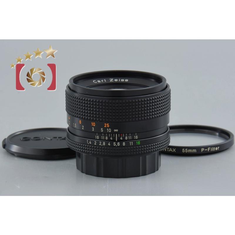 【中古】CONTAX コンタックス Carl Zeiss Planar 50mm f/1.4 T* MMJ : contax-carl-zeiss-planar-5014-t-mmj-1212 ...