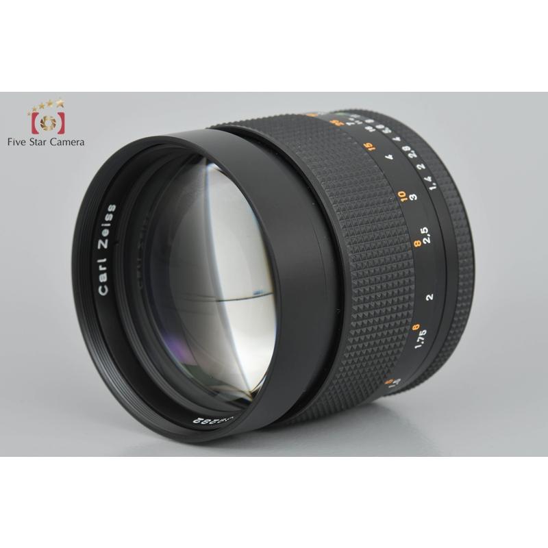 【中古】CONTAX コンタックス Carl Zeiss Planar 85mm f/1.4 T* MMJ 元箱付き : contax-carlzeiss-planar-8514-0110 ...