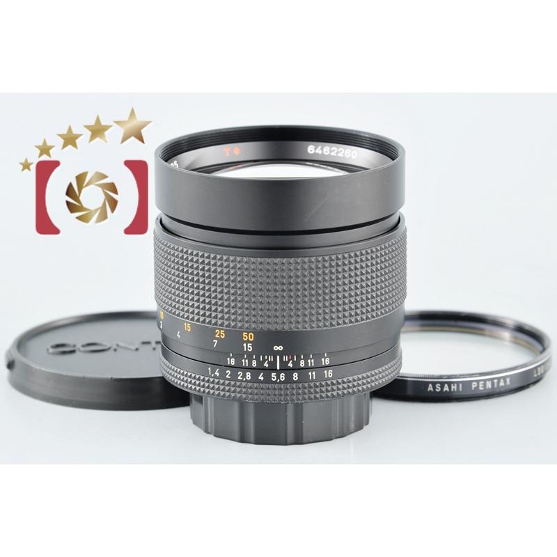 CONTAX 【中古】CONTAX コンタックス Carl Zeiss Planar 85mm f/1.4 T* AEG : 中古カメラのファイブスターカメラ - 通販 - Yahoo!ショッピング
