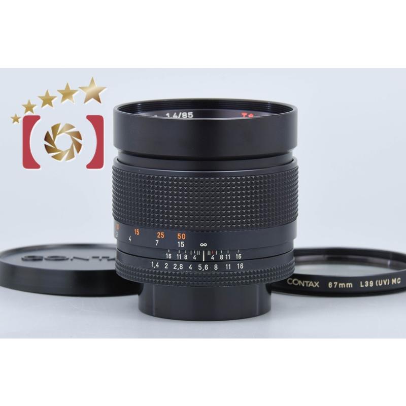【中古】CONTAX コンタックス Carl Zeiss Planar 85mm f/1.4 T* AEG : 中古カメラのファイブスターカメラ - 通販 - Yahoo!ショッピング