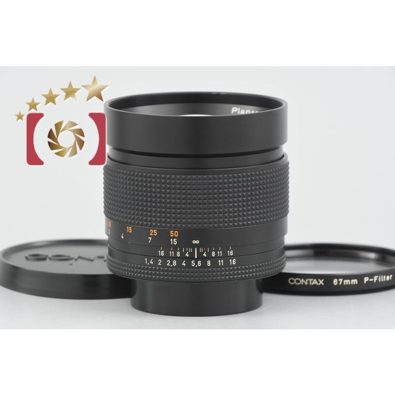 【中古】CONTAX コンタックス Carl Zeiss Planar 85mm f/1.4 T* AEG : contax-carlzeiss-planar-8514-t-aeg-0917 ...