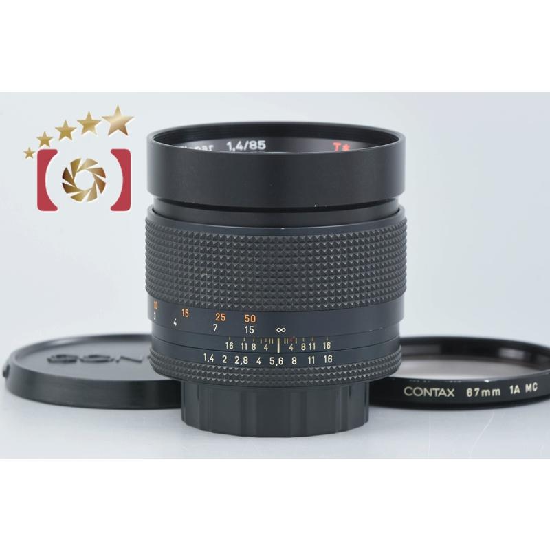 CONTAX 【中古】CONTAX コンタックス Carl Zeiss Planar 85mm f/1.4 T* AEG : 中古カメラのファイブスターカメラ - 通販 - Yahoo!ショッピング