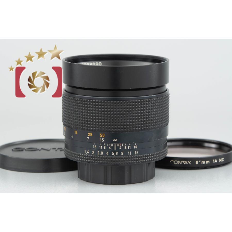 【中古】CONTAX コンタックス Carl Zeiss Planar 85mm f/1.4 T* AEG : contax-carlzeiss-planar-8514-taeg-1222 ...