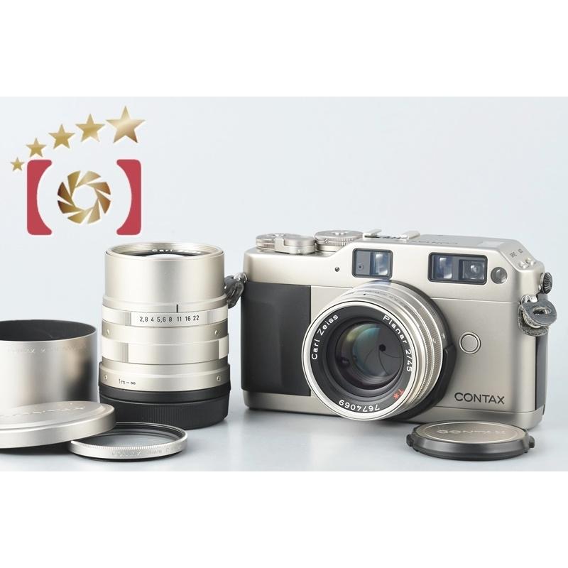 【中古】CONTAX コンタックス G1 + Carl Zeiss Planar 45mm f/2 T* Sonnar 90mm f/2.8 : 中古カメラのファイブスターカメラ - 通販 ...