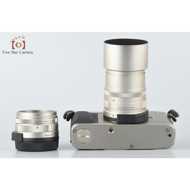 【中古】CONTAX コンタックス G1 + Carl Zeiss Planar 45mm f/2 T* Sonnar 90mm f/2.8 : 中古カメラのファイブスターカメラ - 通販 ...