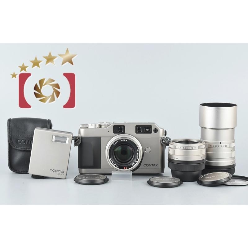 【中古】CONTAX コンタックス G1 + Biogon 28mm f/2.8 T* Planar 45mm f/2 Sonnar 90mm : 中古カメラのファイブスターカメラ - 通販 ...