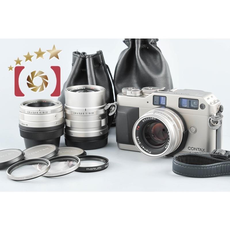【中古】CONTAX コンタックス G1 ROM改 + Biogon 28mm f/2.8 T* Planar 45mm f/2 Sonnar 90mm : 中古カメラのファイブスターカメラ ...