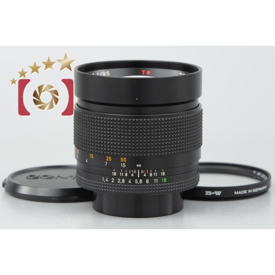 【中古】CONTAX コンタックス Carl Zeiss Planar 85mm f/1.4 T* MMJ : 中古カメラのファイブスターカメラ - 通販 - Yahoo!ショッピング