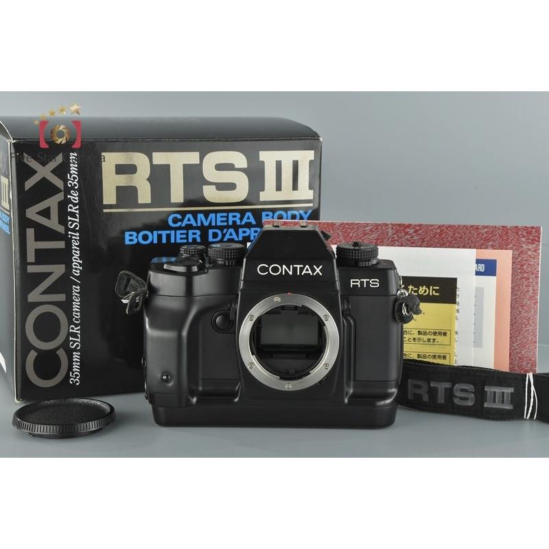 【中古】CONTAX コンタックス RTS III フィルム一眼レフカメラ : 中古カメラのファイブスターカメラ - 通販 - Yahoo ...