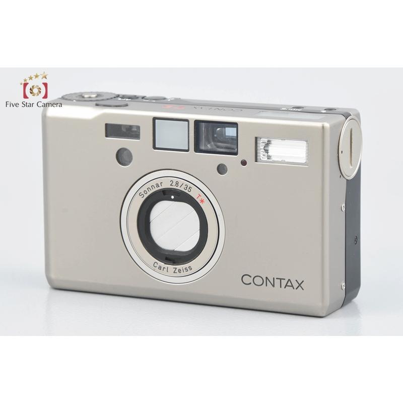 【中古】CONTAX コンタックス T3 シングルティース コンパクトフィルムカメラ :contax-t3-singletooth-0630 ...