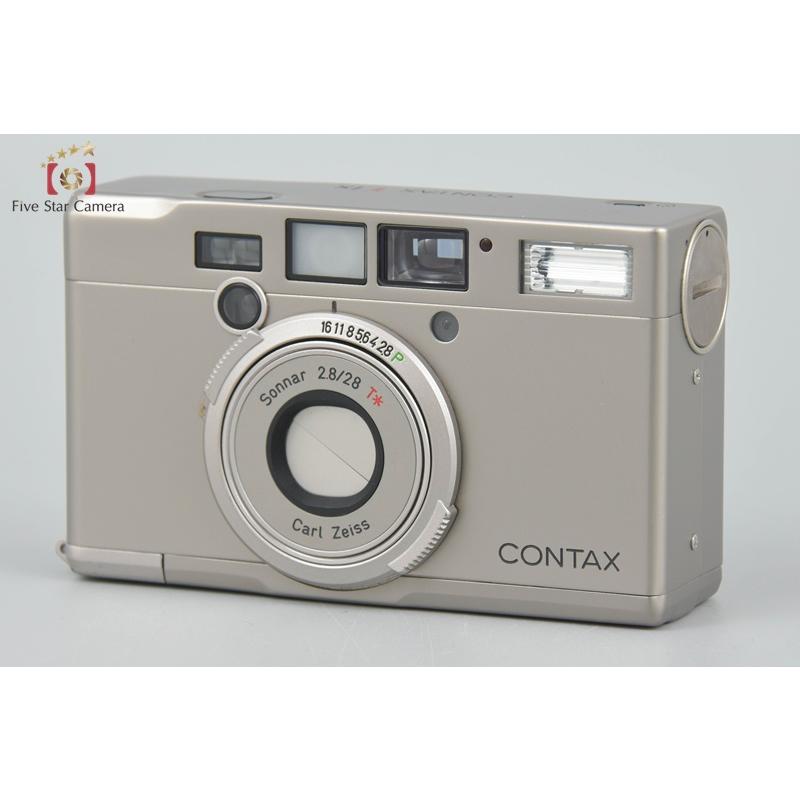 【中古】CONTAX コンタックス Tix シルバー コンパクトフィルムカメラ : 中古カメラのファイブスターカメラ - 通販 - Yahoo ...