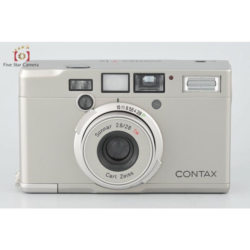 【中古】CONTAX コンタックス Tix シルバー コンパクトフィルムカメラ 元箱付き : contax-tix-1028-2- : 中古 ...