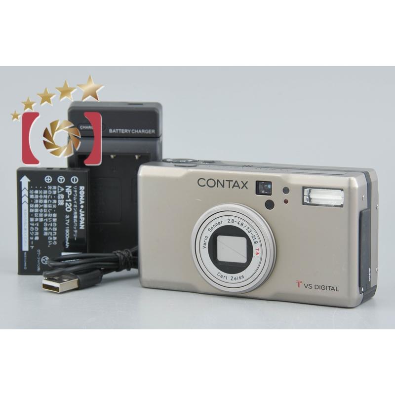 【中古】CONTAX コンタックス Tvs DIGITAL チタン コンパクトデジタルカメラ : contax-tvs-digital ...