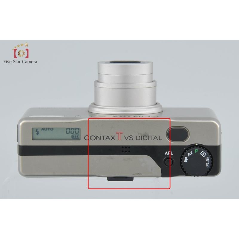 【中古】CONTAX コンタックス Tvs DIGITAL チタン コンパクトデジタルカメラ : contax-tvs-digital-titan-1118-2- : 中古カメラのファイブ ...