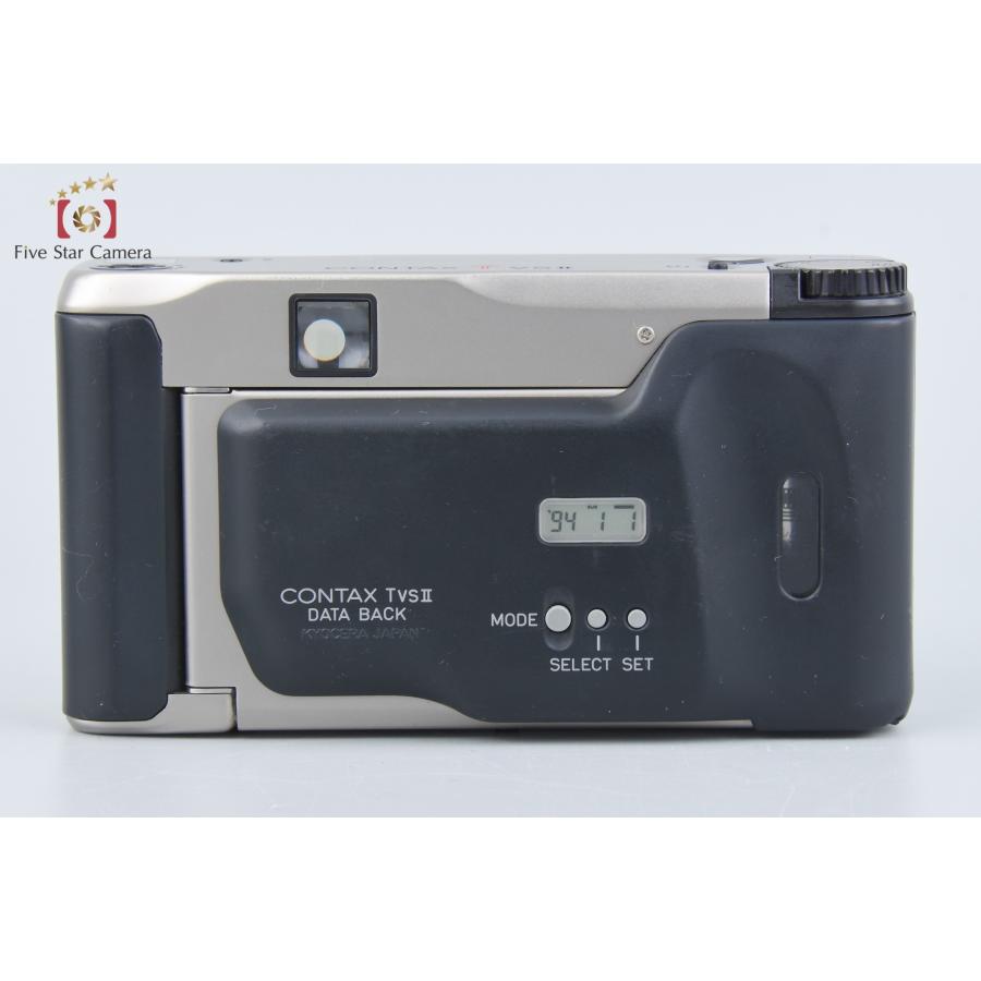 CONTAX（コンタックス） 【中古】CONTAX TVS II コンパクトフィルムカメラ : 中古カメラのファイブスターカメラ - 通販 ...