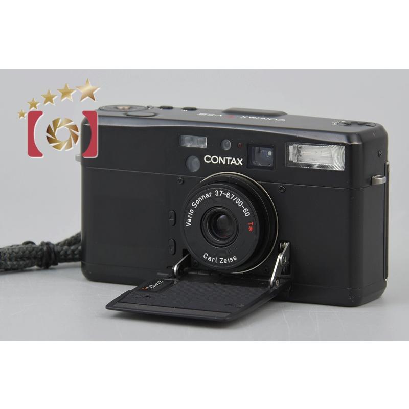 【中古】CONTAX コンタックス TVS III ブラック コンパクトフィルムカメラ : contax-tvs-iii-bk-0105 ...