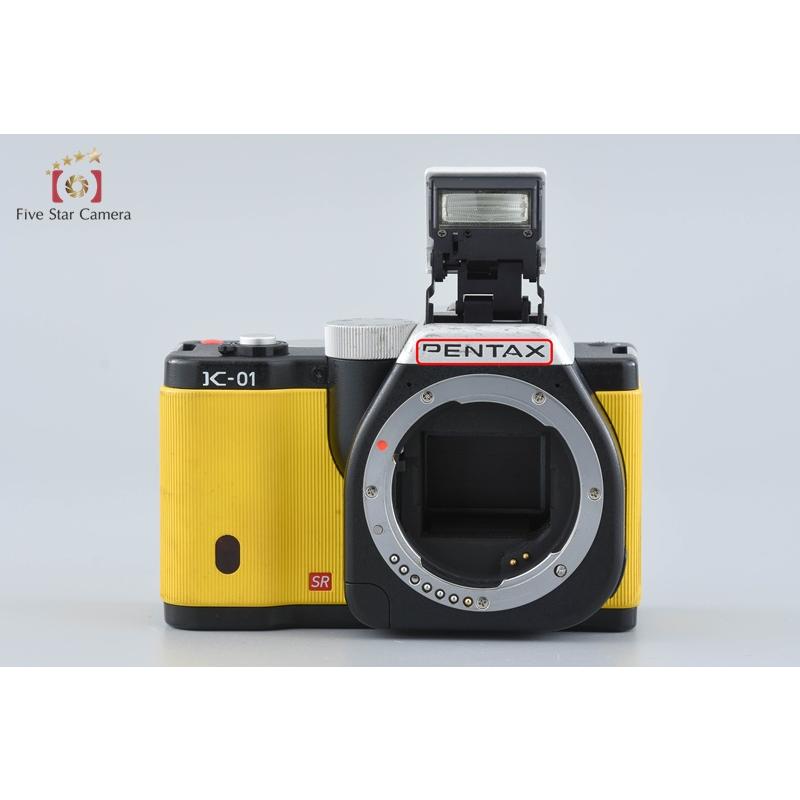 ペンタックス 【中古】PENTAX K-01 ブラック x イエロー ミラーレス