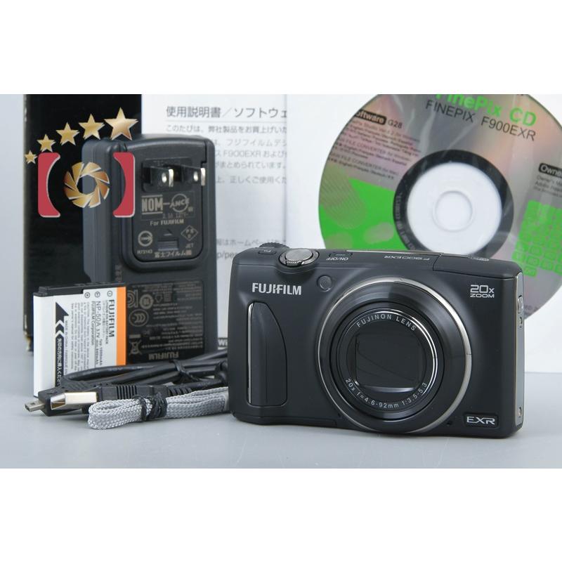 FUJIFILM 【中古】FUJIFILM 富士フイルム FinePix F900EXR ブラック コンパクトデジタルカメラ 元箱付き : 中古カメラのファイブスターカメラ - 通販 ...