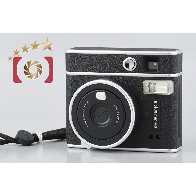 FUJIFILM 【中古】FUJIFILM 富士フイルム instax Mini 40 インスタントカメラ : 中古カメラのファイブスター ...