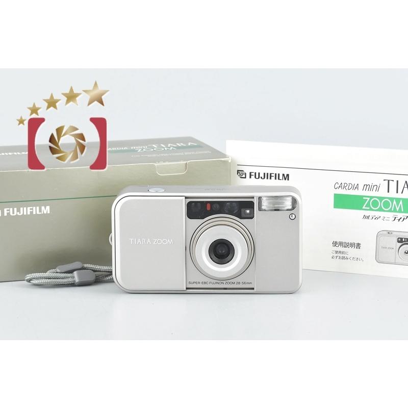 FUJIFILM 【中古】FUJIFILM 富士フイルム TIARA ZOOM コンパクトフィルムカメラ 元箱付 : 中古カメラのファイブ ...