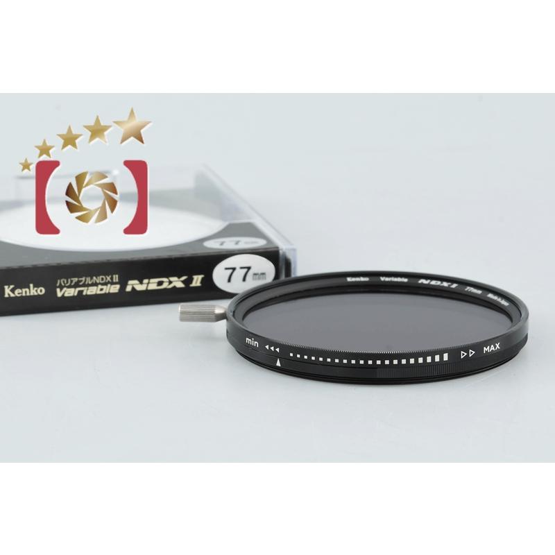 【中古】Kenko ケンコー Variable NDX II ND フィルター 77mm ND2.5-ND450 : 中古カメラのファイブスターカメラ - 通販 - Yahoo!ショッピング
