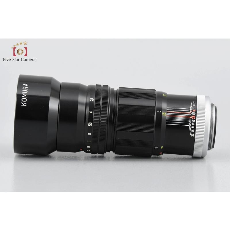 中古】Sankyo Kohki 三協光機 KOMURA 135mm f/2.8 L39 ライカ 中古】Sankyo Kohki 三協光機 KOMURA 135mm f/2.8 L39 ライカ