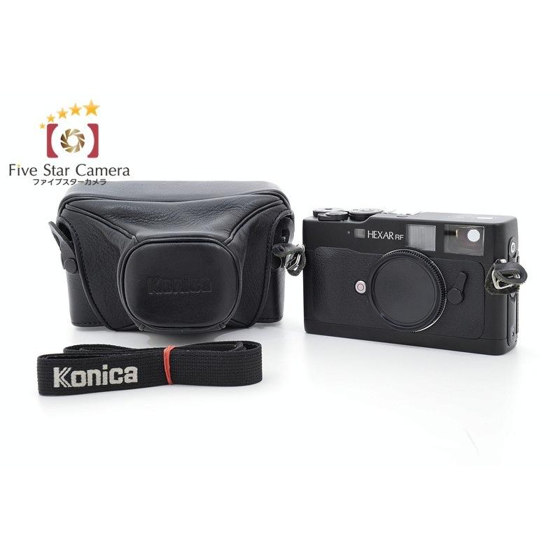 【中古】Konica コニカ HEXAR RF オリジナルケース付属 : 中古カメラのファイブスターカメラ - 通販 - Yahoo!ショッピング
