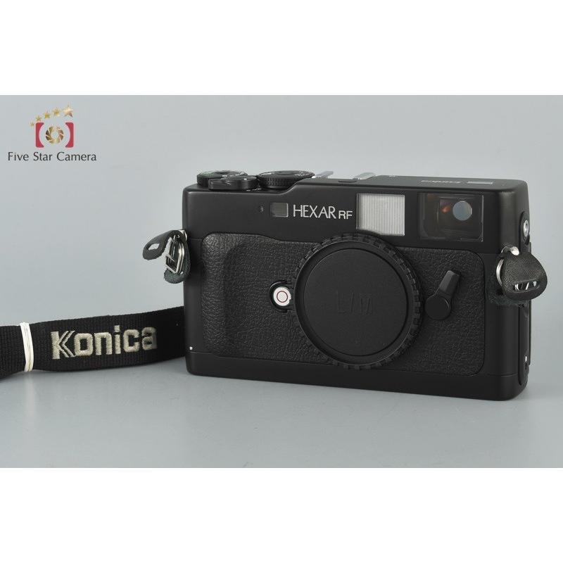 【中古】Konica コニカ HEXAR RF レンジファインダーフィルムカメラ : 中古カメラのファイブスターカメラ - 通販 - Yahoo!ショッピング