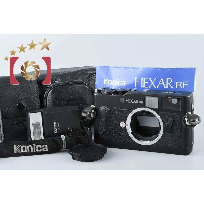 【中古】Konica コニカ HEXAR RF レンジファインダーフィルムカメラ : 中古カメラのファイブスターカメラ - 通販 - Yahoo!ショッピング