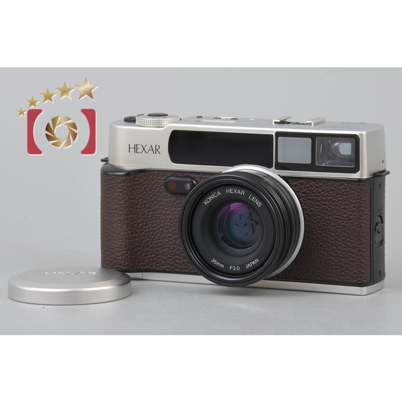 【中古】Konica コニカ HEXAR Rhodium コンパクトフィルムカメラ : konica-hexar-rhodium-0105- : 中古カメラのファイブスターカメラ - 通販 ...