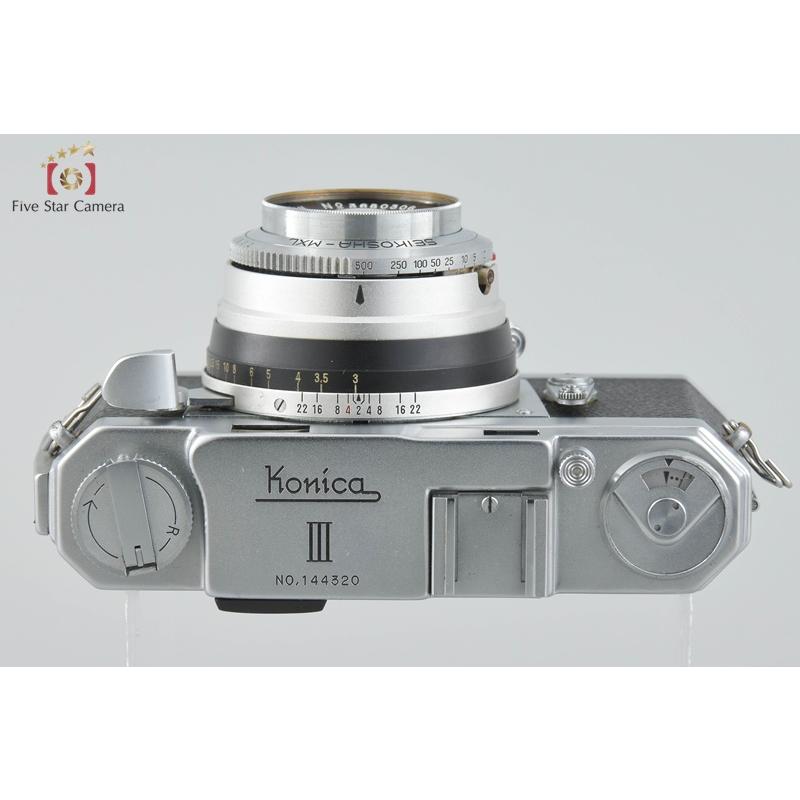 【中古】KONICA コニカ III レンジファインダーフィルムカメラ : 中古カメラのファイブスターカメラ - 通販 - Yahoo!ショッピング