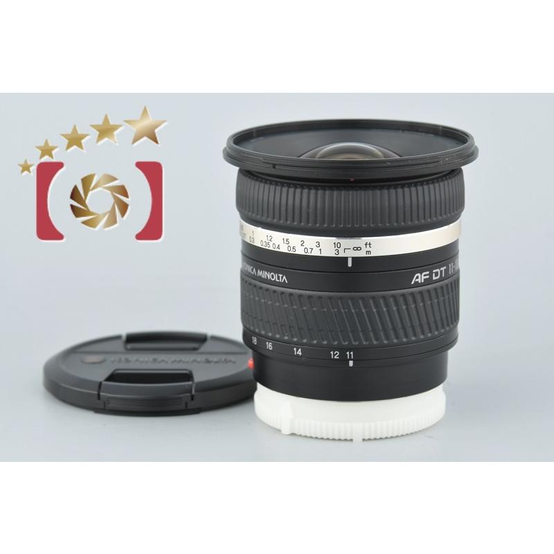 【中古】KONICA MINOLTA コニカミノルタ AF DT 11-18mm f/4.5-5.6 D : konica-minolta ...
