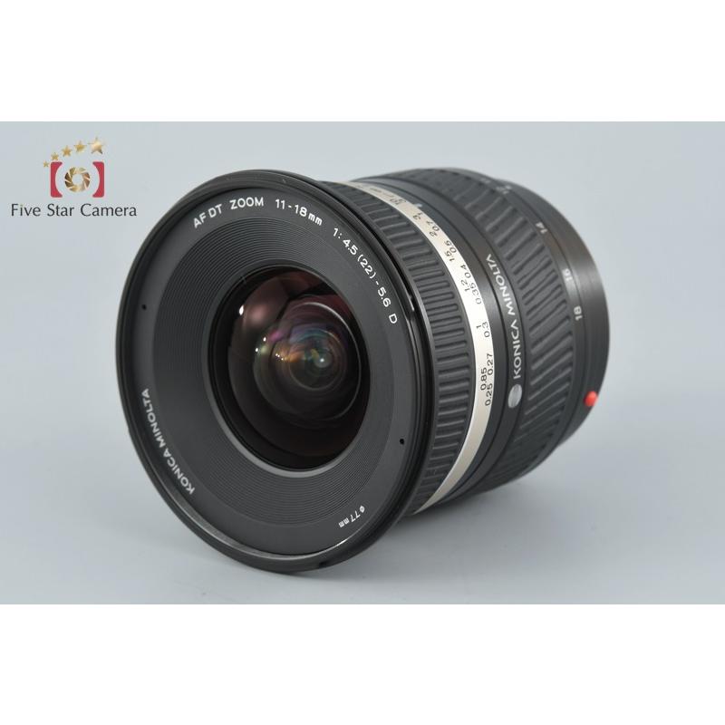 【中古】KONICA MINOLTA コニカミノルタ AF DT 11-18mm f/4.5-5.6 D :konica-minolta-af ...