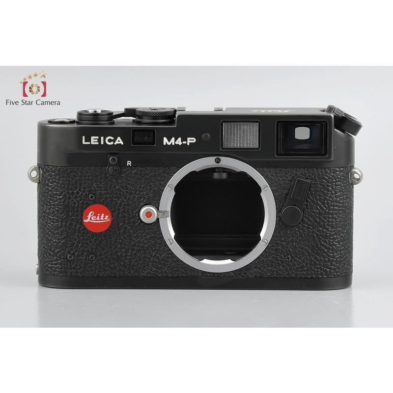 ライカ 【中古】Leica M4-P ブラック レンジファインダーフィルムカメラ : 中古カメラのファイブスターカメラ - 通販 - Yahoo!ショッピング