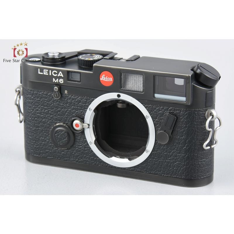 【中古】Leica ライカ M6 ブラック レンジファインダーフィルムカメラ : leica-m6-bk-1781137-0402- : 中古カメラのファイブスターカメラ - 通販 ...
