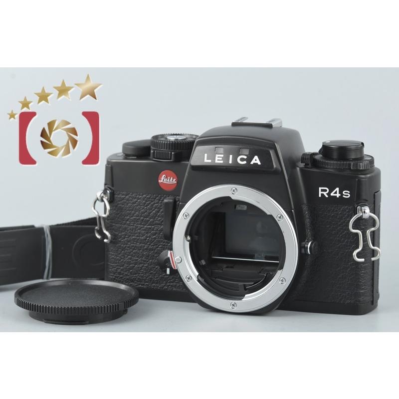 【中古】Leica ライカ R4s ブラック フィルム一眼レフカメラ : leica-r4s-bk-1683334-0616- : 中古カメラ ...