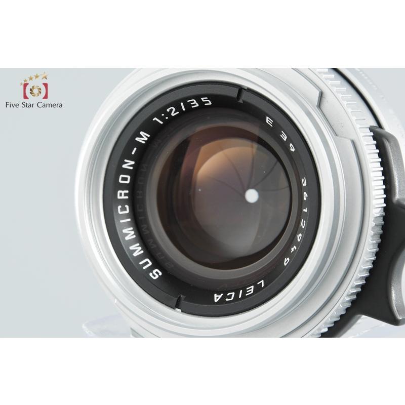 【中古】Leica ライカ SUMMICRON-M 35mm f/2 E39 11310 第4世代 7枚玉 シルバー :leica-summicron-m-352-e39-sl-1022 ...