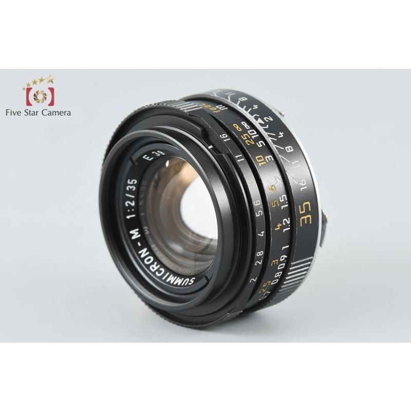 【中古】Leica ライカ SUMMICRON-M 35mm f/2 E39 11310 第4世代 7枚玉 ブラック :leica-summicronm-352-e39-0130-:中古カメラ ...