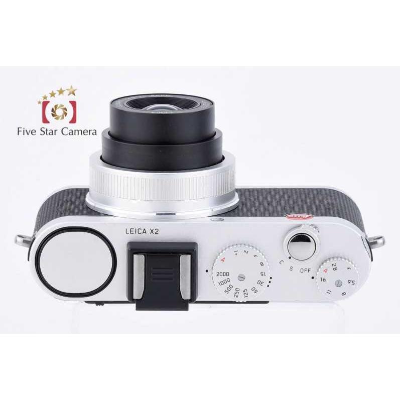 ライカ 【中古】Leica X2 シルバー コンパクトデジタルカメラ 元箱付き : 中古カメラのファイブスターカメラ - 通販 - Yahoo!ショッピング