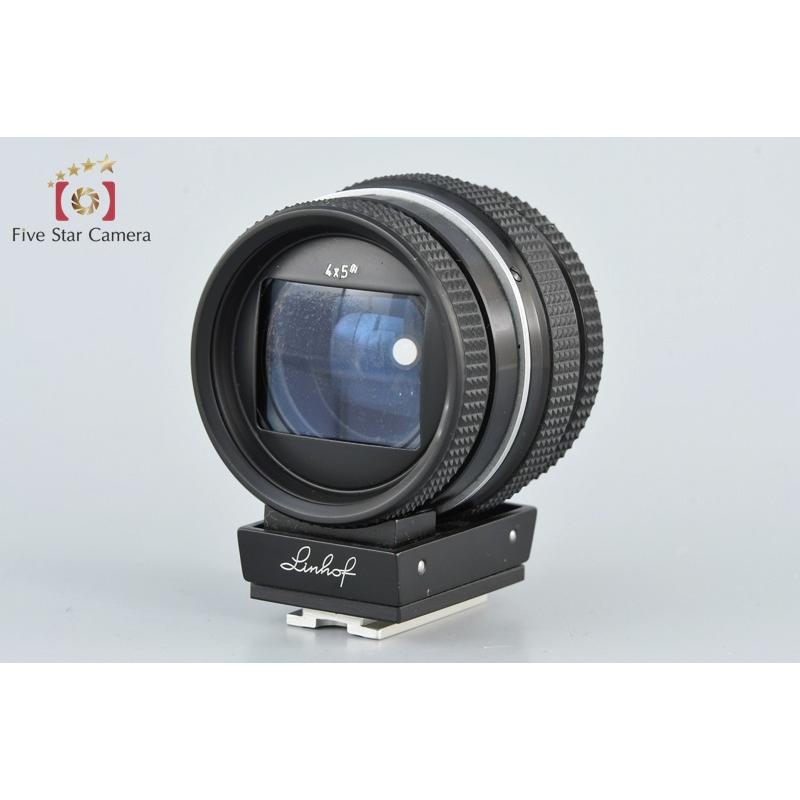 【中古】Linhof リンホフ 9x12 / 4x5 ビューファインダー : 中古カメラのファイブスターカメラ - 通販 - Yahoo!ショッピング
