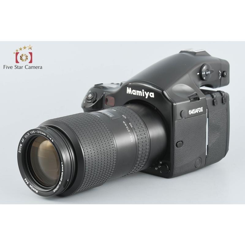 Mamiya 【中古】Mamiya マミヤ 645 AFD II + AF ULD 105-210mm f/4.5 : 中古カメラのファイブ ...