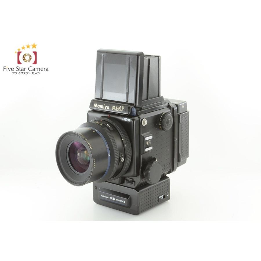 Mamiya 【中古】Mamiya マミヤ RZ 67 PRO II + SEKOR Z 90mm f/3.5 W フィルムホルダーx2 ...