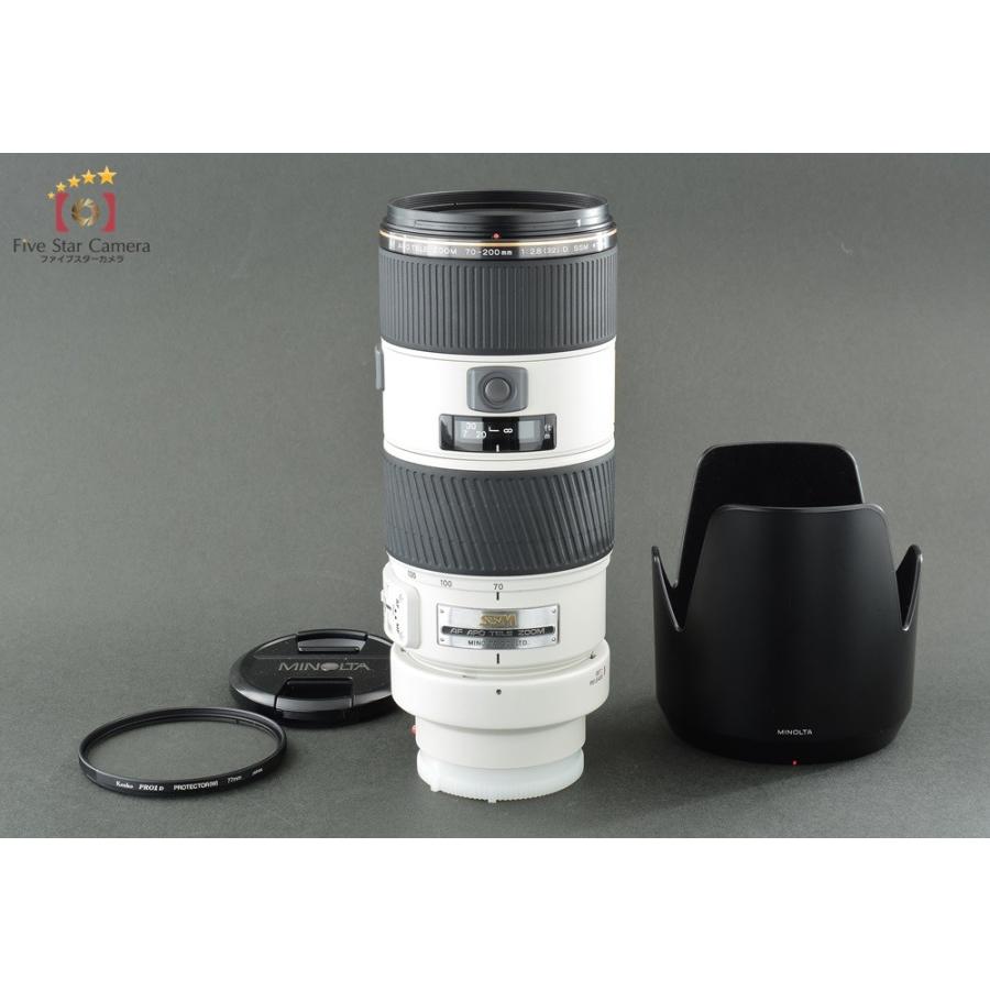 コニカミノルタ 【中古】MINOLTA ミノルタ AF APO TELE ZOOM 70-200mm f/2.8 D SSM : 中古カメラの ...