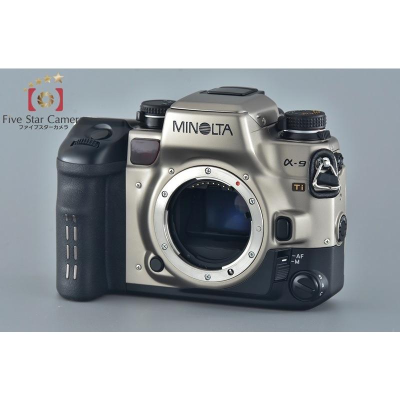 コニカミノルタ（KONICA MINOLTA） 【未使用品】MINOLTA ミノルタ α-9 Ti フィルム一眼レフカメラ : 中古カメラの ...