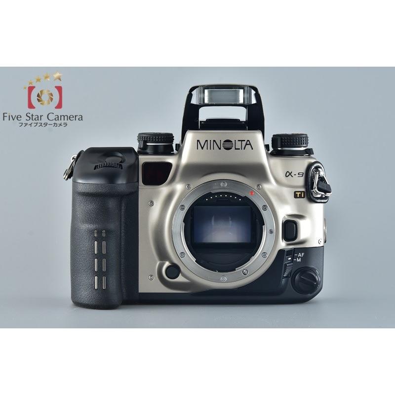 【未使用品】MINOLTA ミノルタ α-9 Ti フィルム一眼レフカメラ :minolta-a-9-ti-casebox-0331:中古 ...