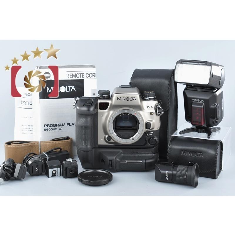 コニカミノルタ（KONICA MINOLTA） 【中古】MINOLTA ミノルタ α-9Ti + VC-9 バッテリーグリップ : 中古カメラ ...