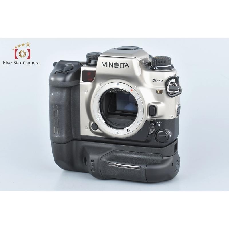 【中古】MINOLTA ミノルタ α-9Ti + VC-9 バッテリーグリップ : minolta-a-9-vc9-070506- : 中古 ...