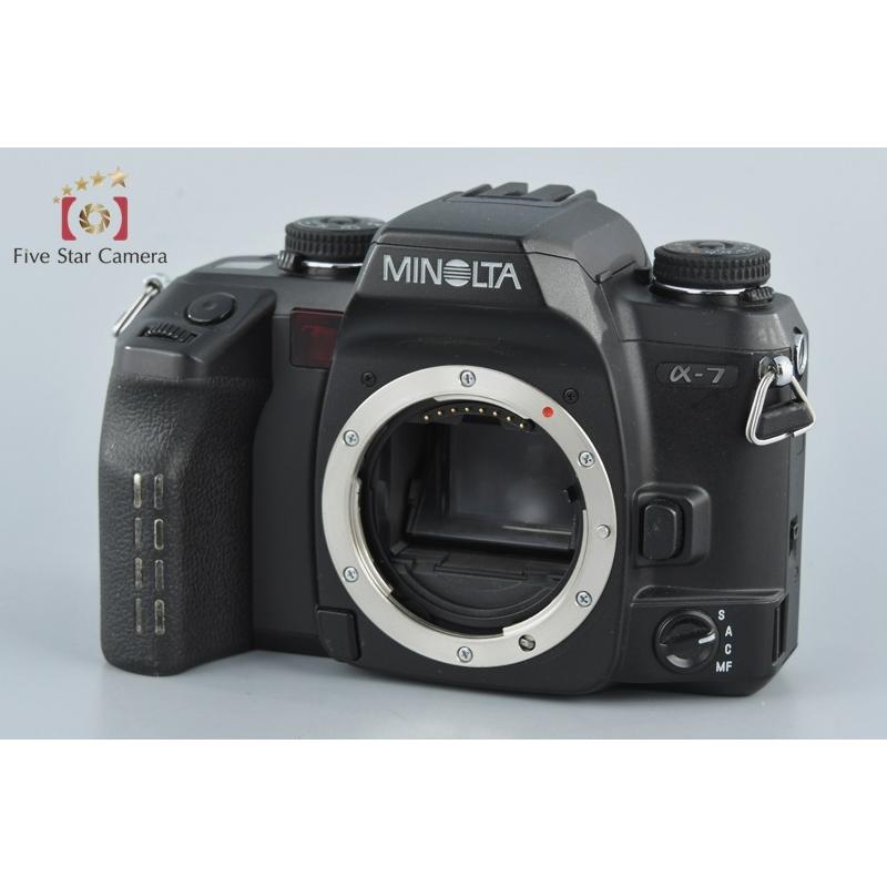 【中古】MINOLTA ミノルタ α-7 フィルム一眼レフカメラ : minolta-a7-20012587-0928- : 中古カメラの ...