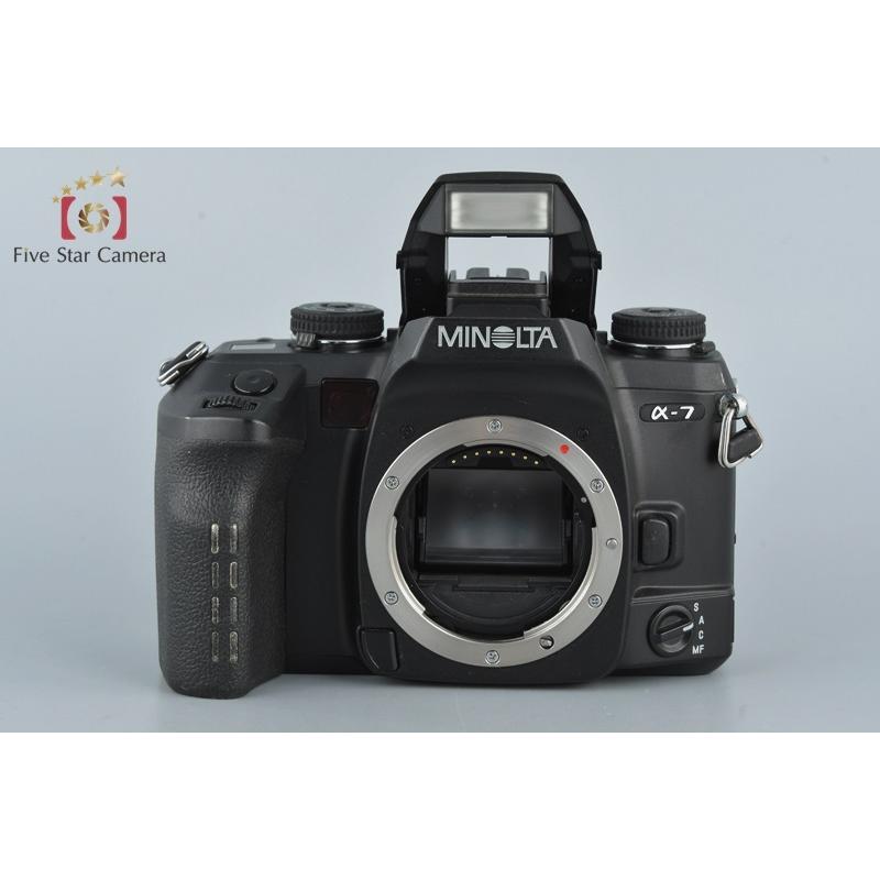 【中古】MINOLTA ミノルタ α-7 フィルム一眼レフカメラ :minolta-a7-20012587-0928-:中古カメラのファイブ ...